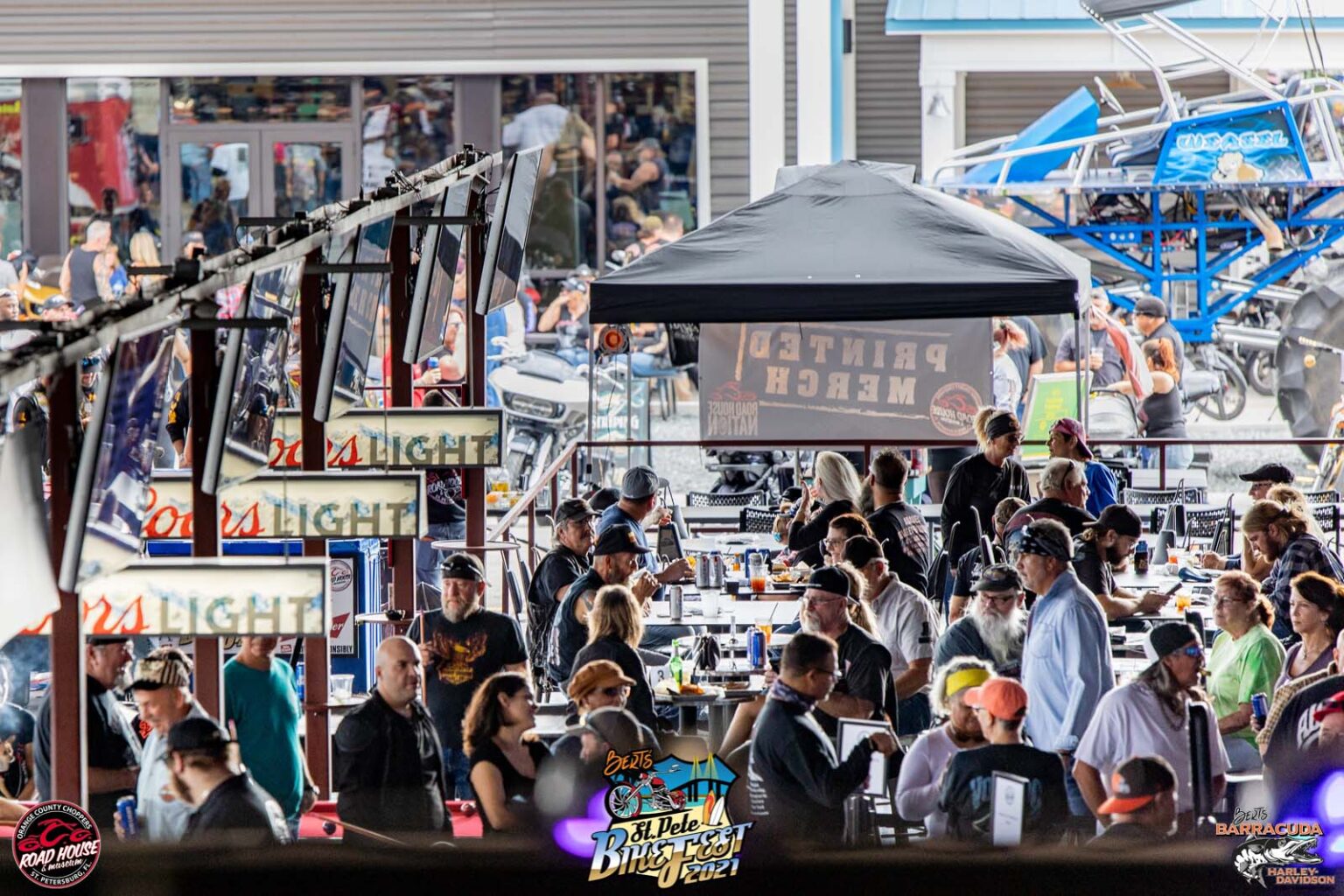 St. Pete BikeFest: Bikes, Live Music, Vendors & Non-Stop Action