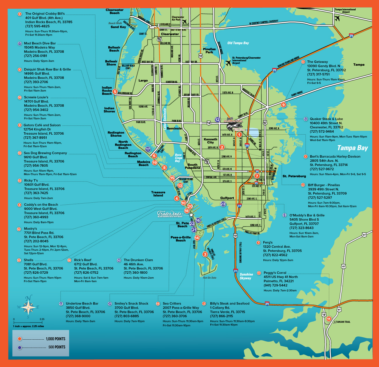 BikeFest_Map_z-fold_Crops_092018 - St. Pete Bike Fest